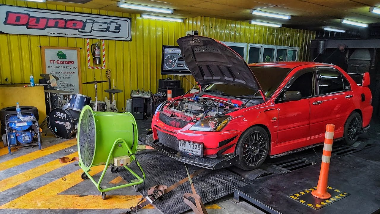 CS3A New Lancer On Dyno Test #4G63T #Airtrex #Dynojet #Thailand #TT ...