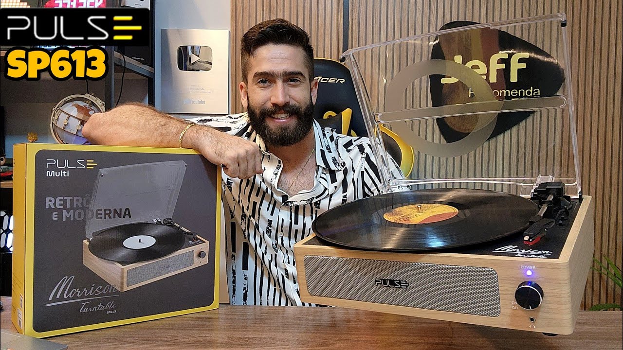 PULSE MORRISON SP613: Vitrola Retrô Moderna SUPER LINDA! (Analise/Unboxing) - YouTube