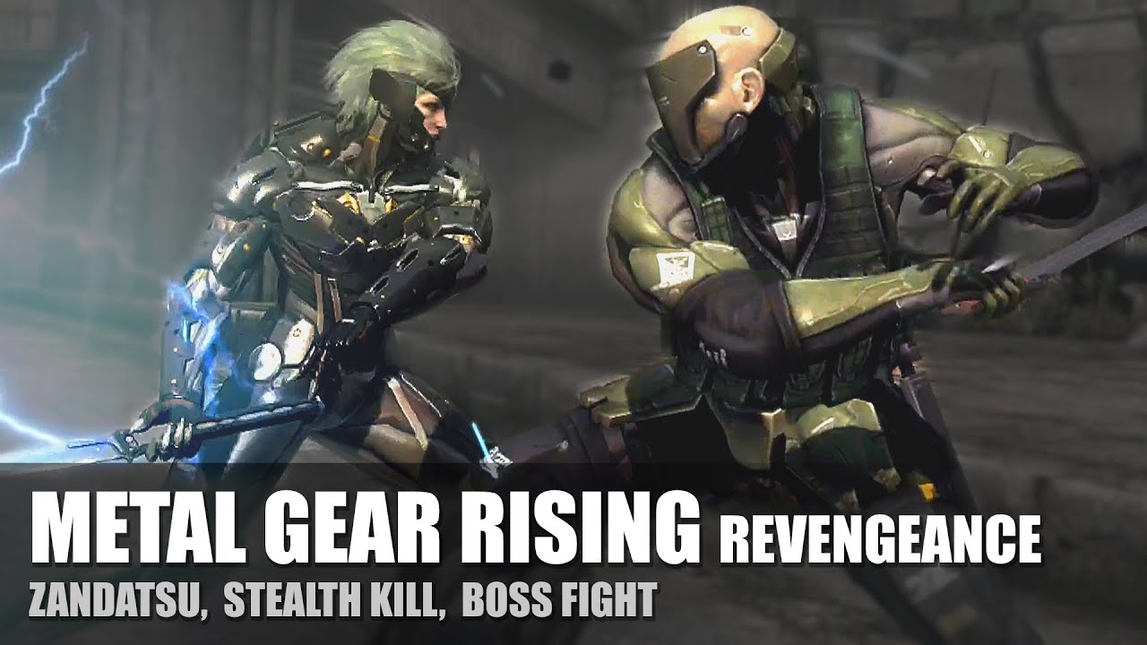 METAL GEAR RISING: REVENGEANCE - Combat Animations - YouTube