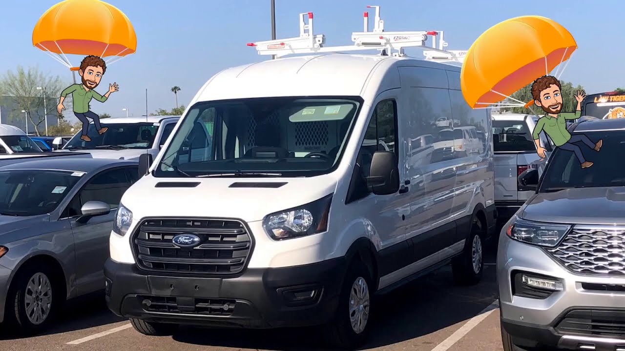 Transit 250 MR Shelving and Freon Racks - YouTube