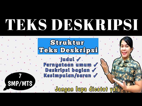 STRUKTUR TEKS DESKRIPSI