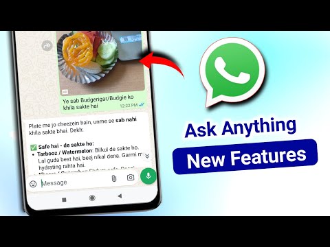 Whatsapp New Update | Whatsapp Ask Meta Al Anything Kya Hai