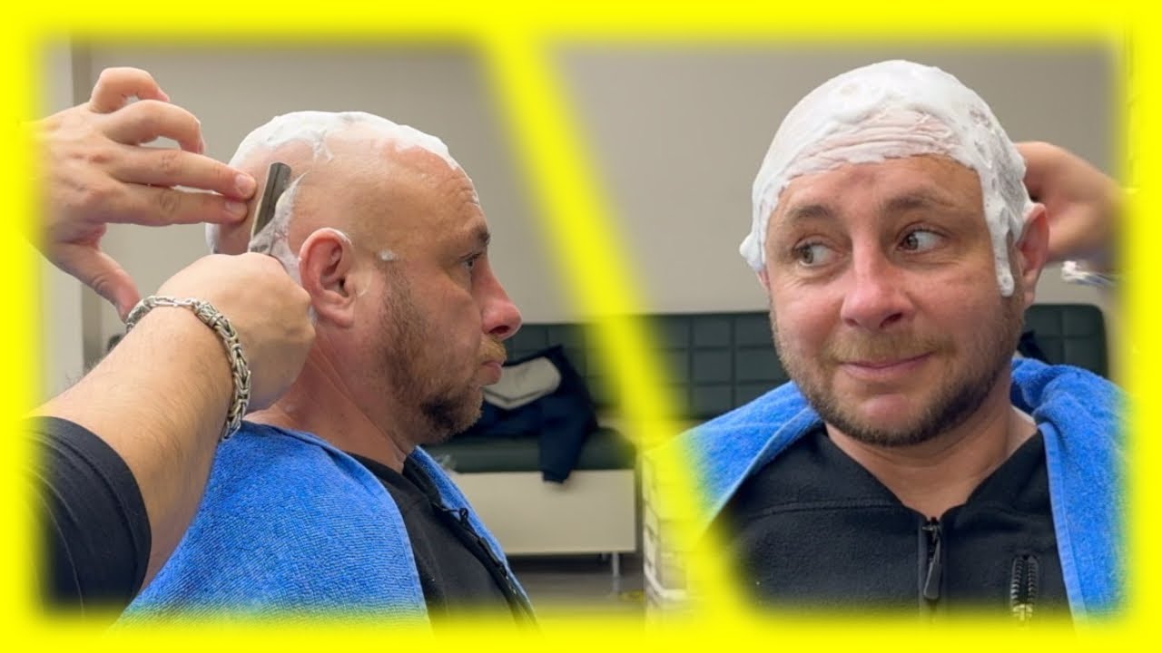 Razor Head Shave: A Completely Smooth Experience - YouTube