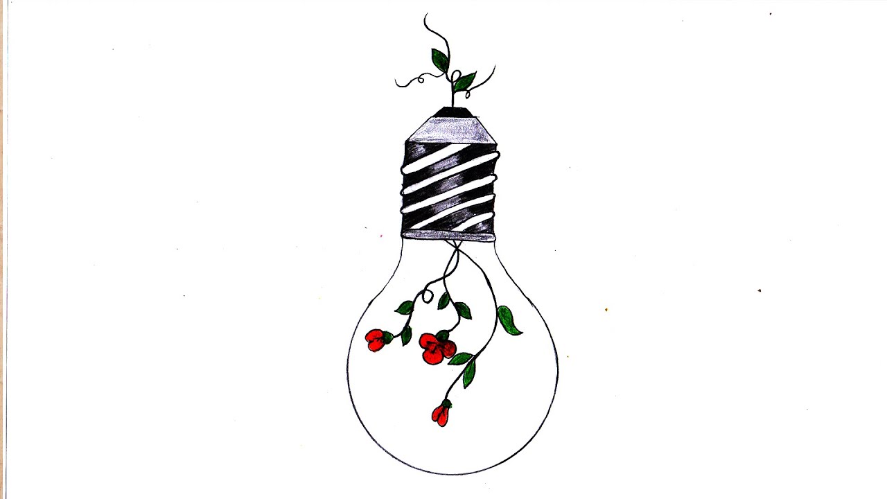 Light Bulb Drawing Tumblr