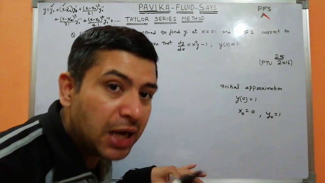Taylor series method - YouTube