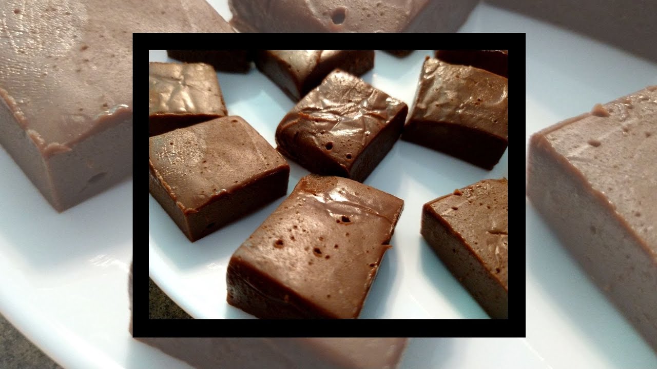 FUDGE || 3 ingredient || Easy || Recipe below - YouTube