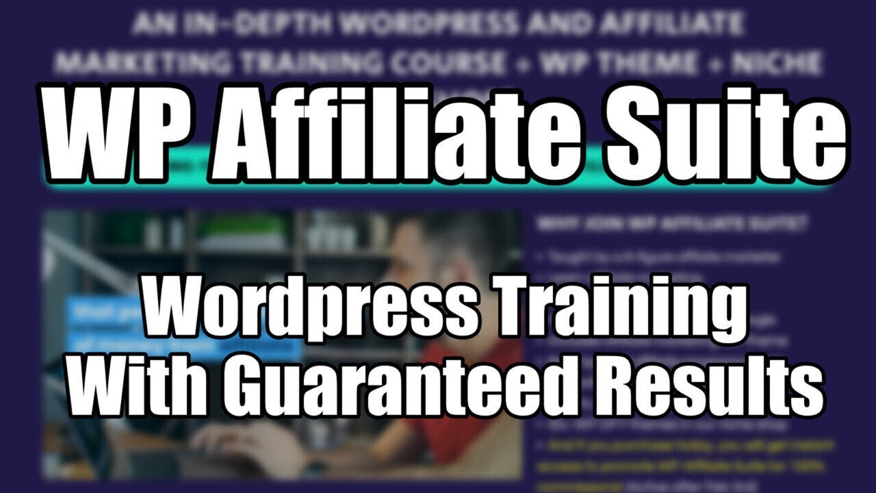 WP Affiliate Suite Review - YouTube
