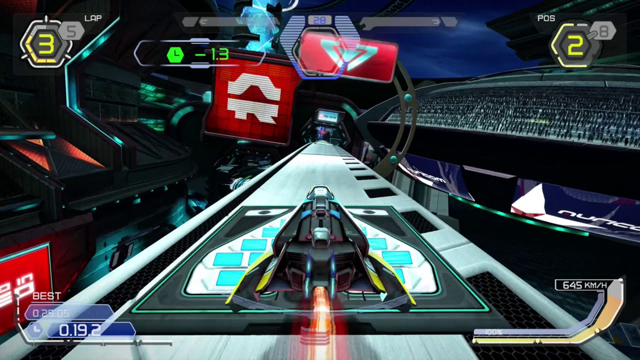 WipEout Omega Collection PHANTOM (60fps/UPSCALED 4k) Anulpha Pass - YouTube