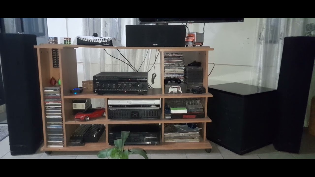 Torres Definitive Technology BP8 + Harman Kardon AVR30 audio test ...