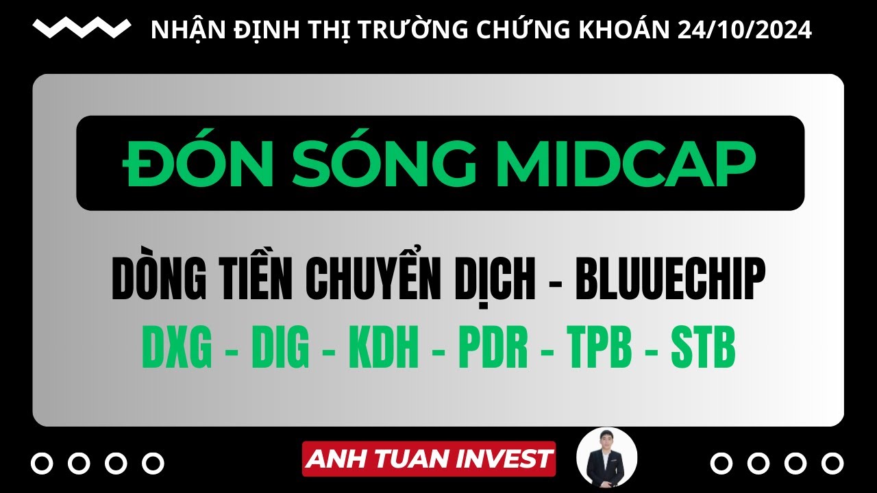 ĐÓN SÓNG MIDCAP - DÒNG TIỀN CHUYỂN DỊCH