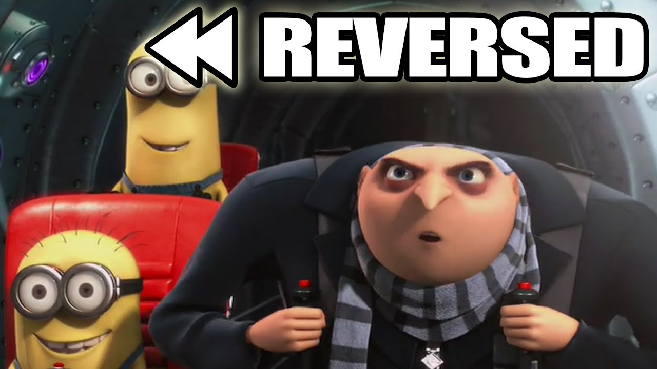 Despicable Me (2010) - Gru steals the shrink ray REVERSED - YouTube