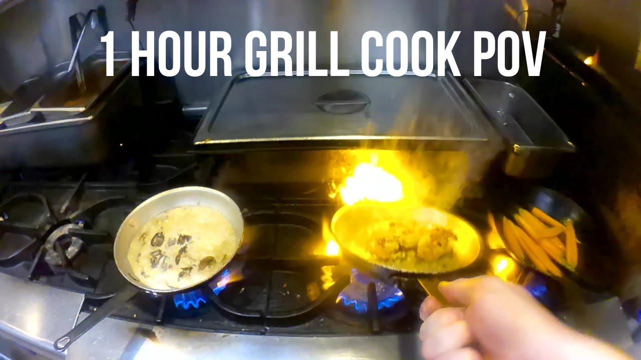 1 Hour Grill Cook POV! - YouTube