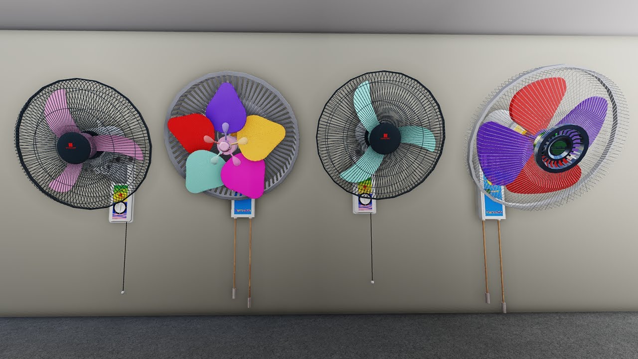 Revolutionary Wall Mounted Fan Invention Discovered! - YouTube