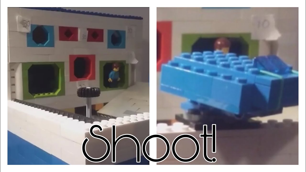 Working Lego Shooting Gallery Game! - YouTube
