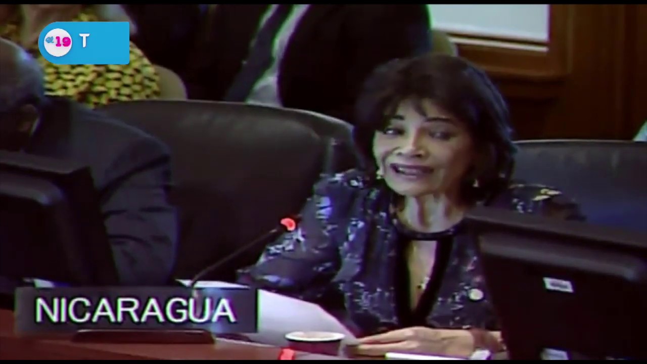 Embajadora Ruth Tapia destaca en OEA logros de Nicaragua en igualdad de ...