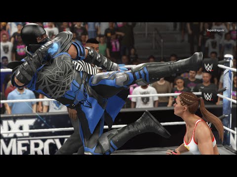Ronda Rousey vs. Sub Zero - WWE 2K24 - Full Match