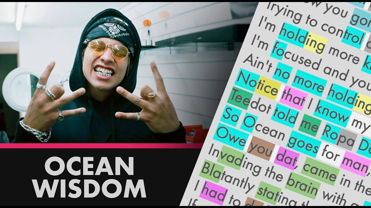 Ocean Wisdom - Walkin' - Lyrics, Rhymes Highlighted (260) - YouTube