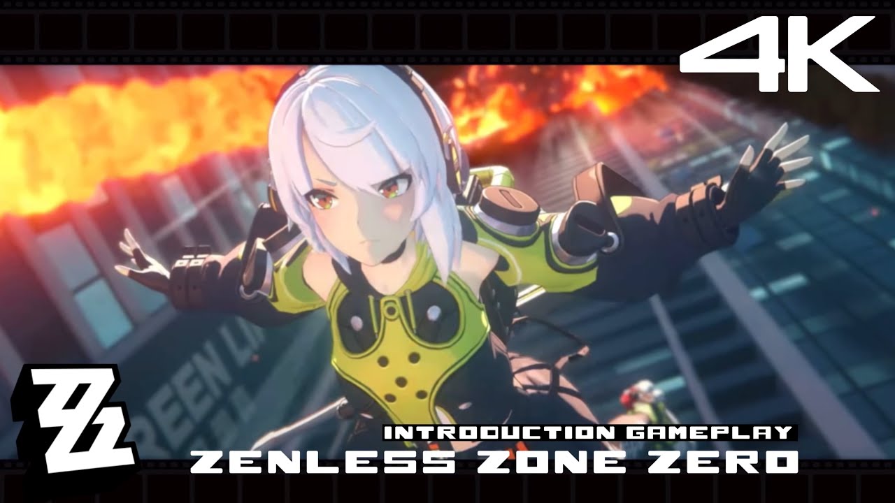 4K Zenless Zone Zero Introduction Beta Gameplay IOS/ANDROID - YouTube