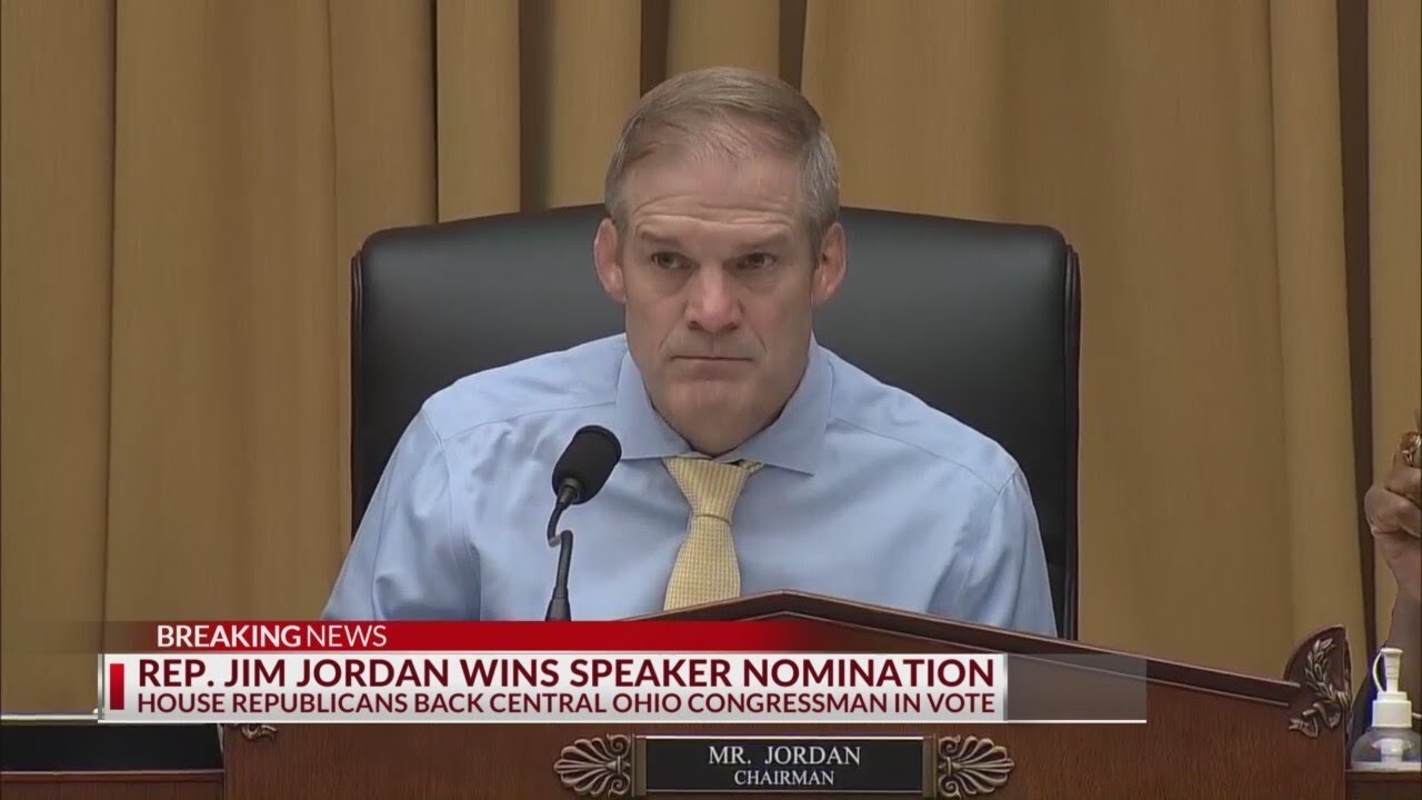 Ohio Rep. Jim Jordan nominated as US House speaker - YouTube