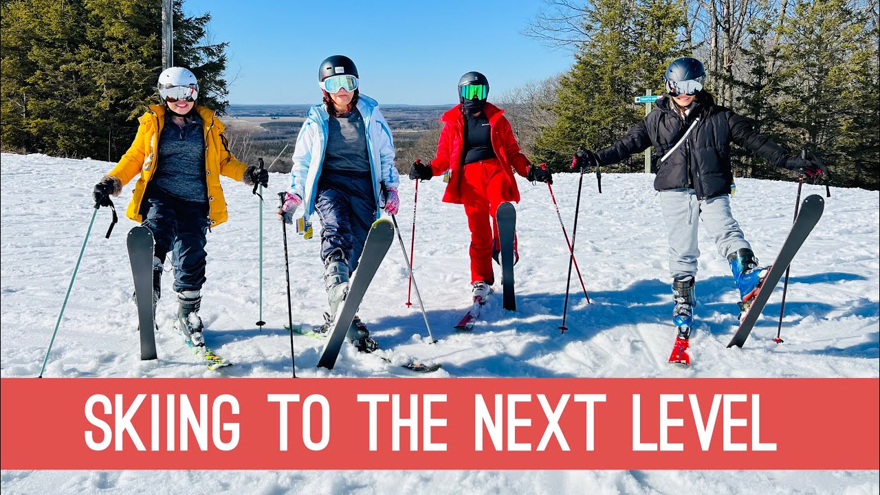 SKIING CHALLENGE AT THE HIGHEST SLOPES OF SNOW VALLEY SKI RESORT - YouTube