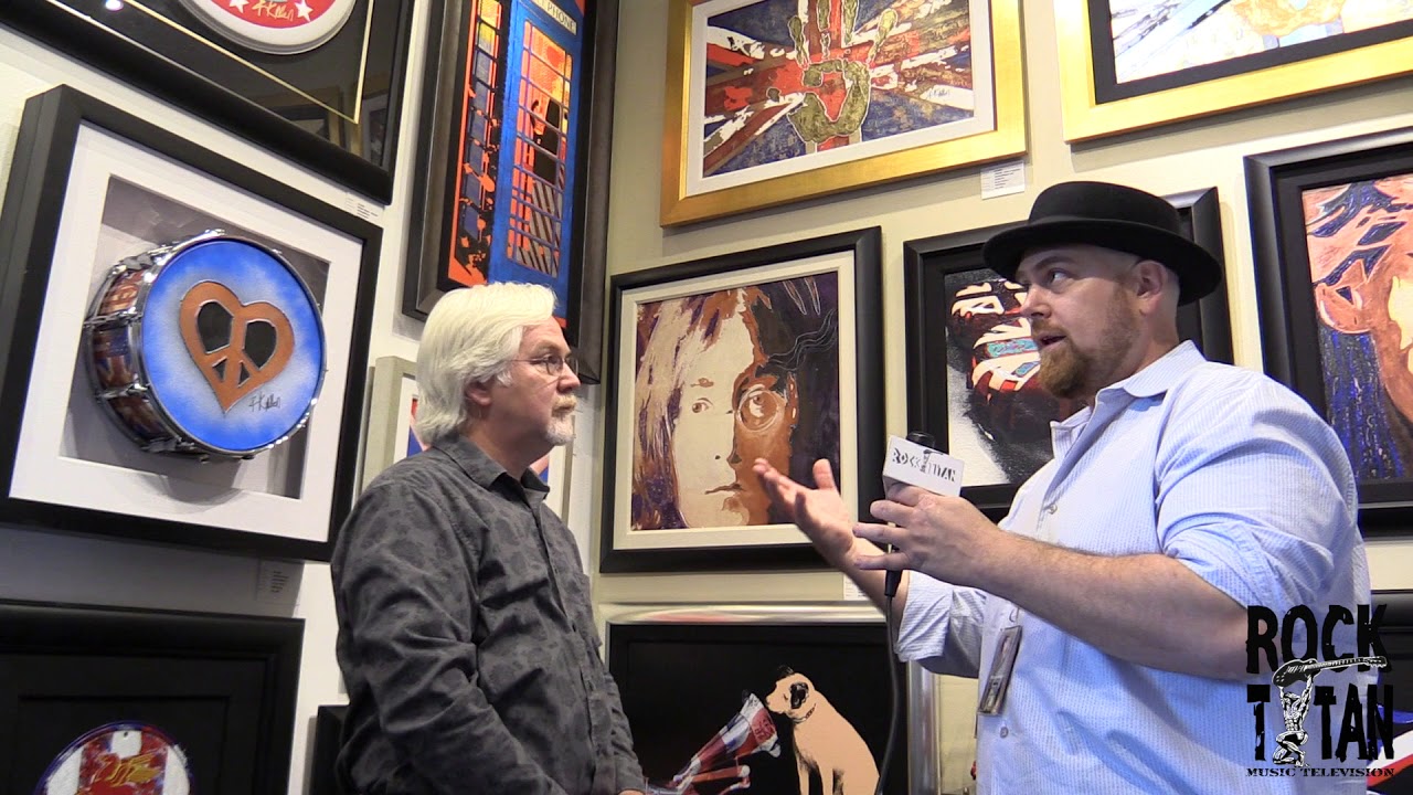 Wentworth Gallery interview featuring the art of Rick Allen! - YouTube