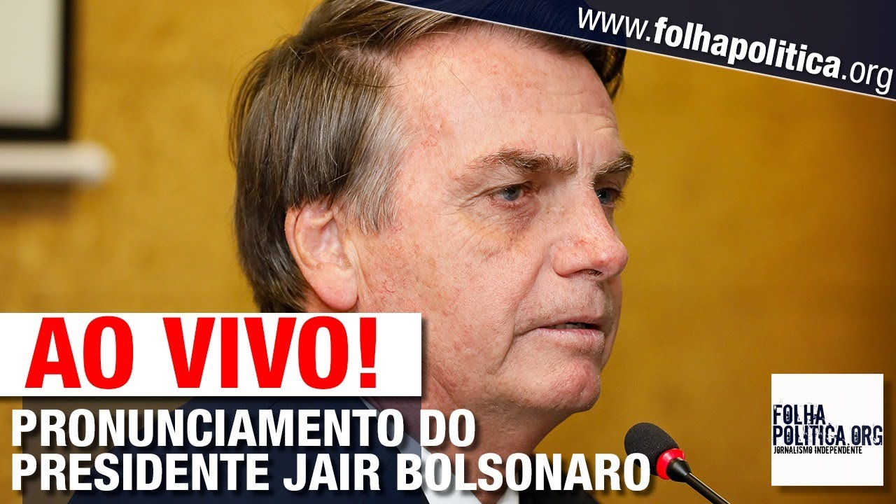 Ao Vivo Bolsonaro TarcÍsio E General Heleno Se Pronunciam Em