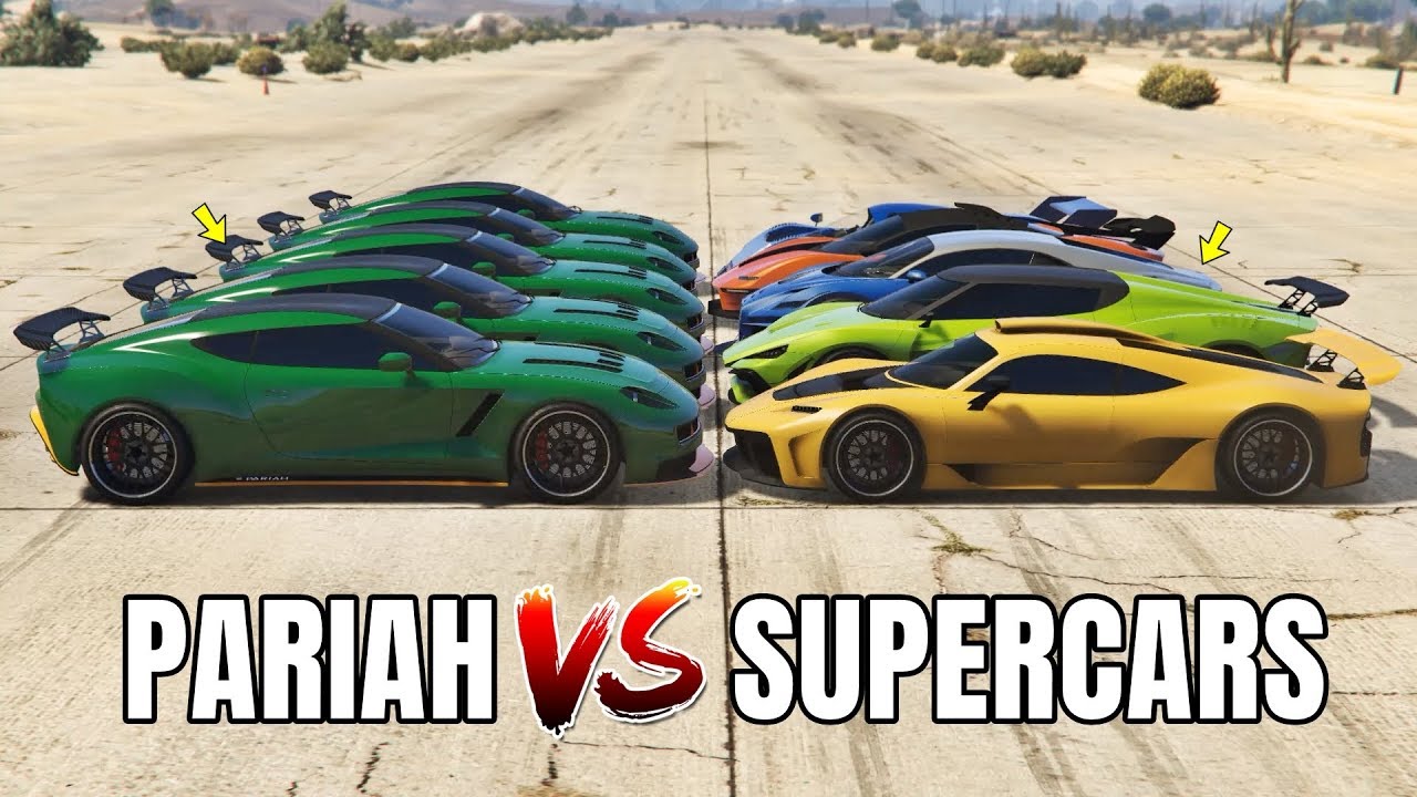 GTA 5 ONLINE - PARIAH VS NEW SUPERCARS (WHICH IS FASTEST?) (CASINO DLC ...