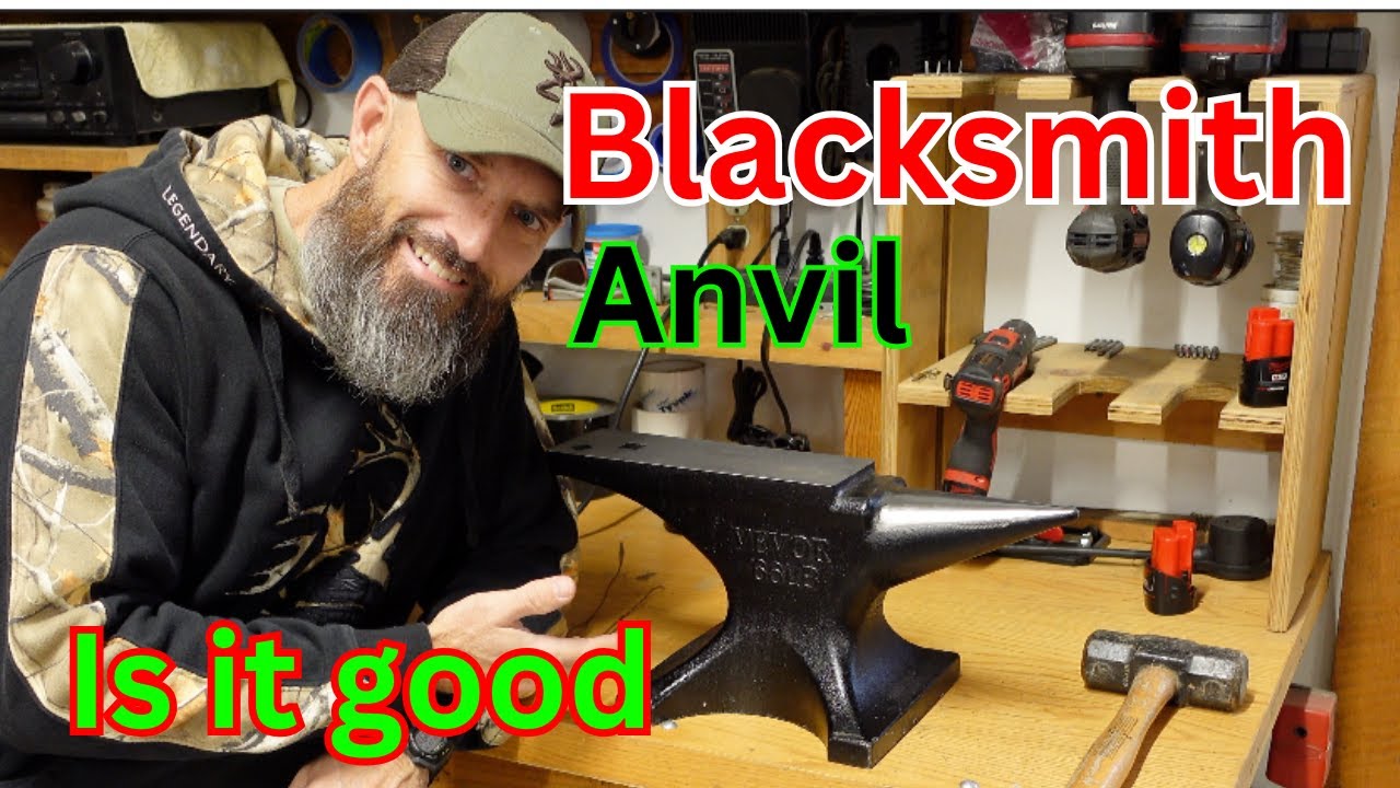 Awesome starter DIY blacksmith Anvil (Vevor) - YouTube