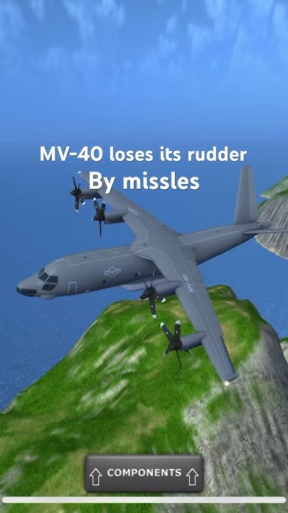 MV-40 loses its rudder || Turboprop flight simulator || MV-40 || turbopropflightsimulator #tfs ...