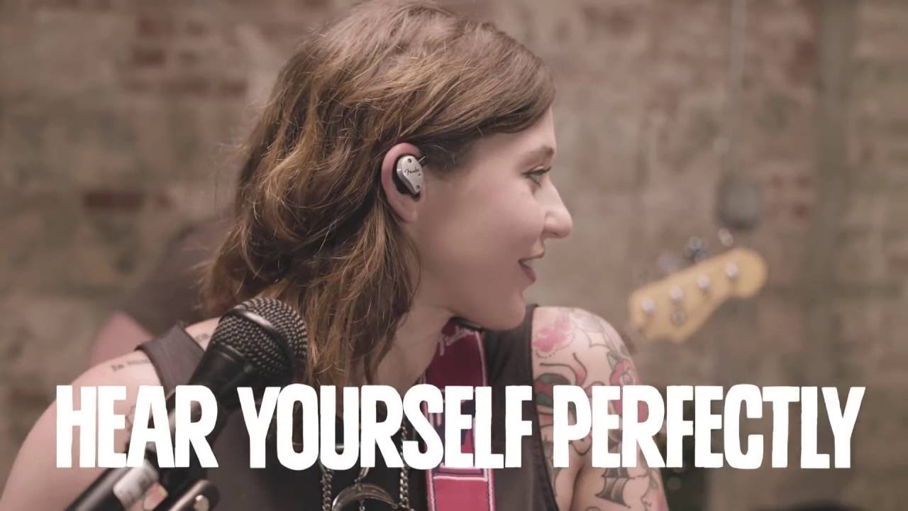 Fender in-ear monitors and the PreSonus HP2 headphone amplifier - YouTube