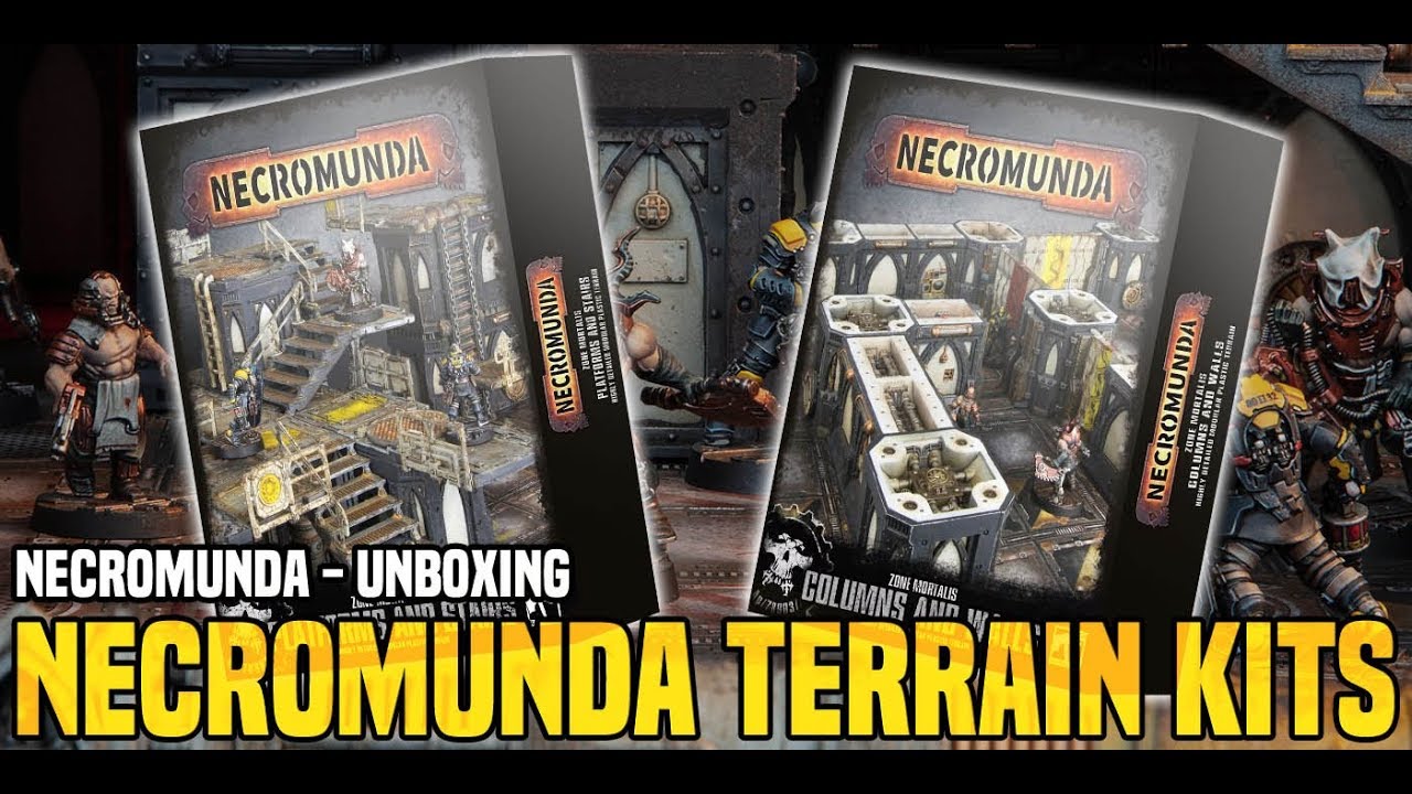 BoLS Unboxing | Necromunda Terrain Kits | Games Workshop - YouTube