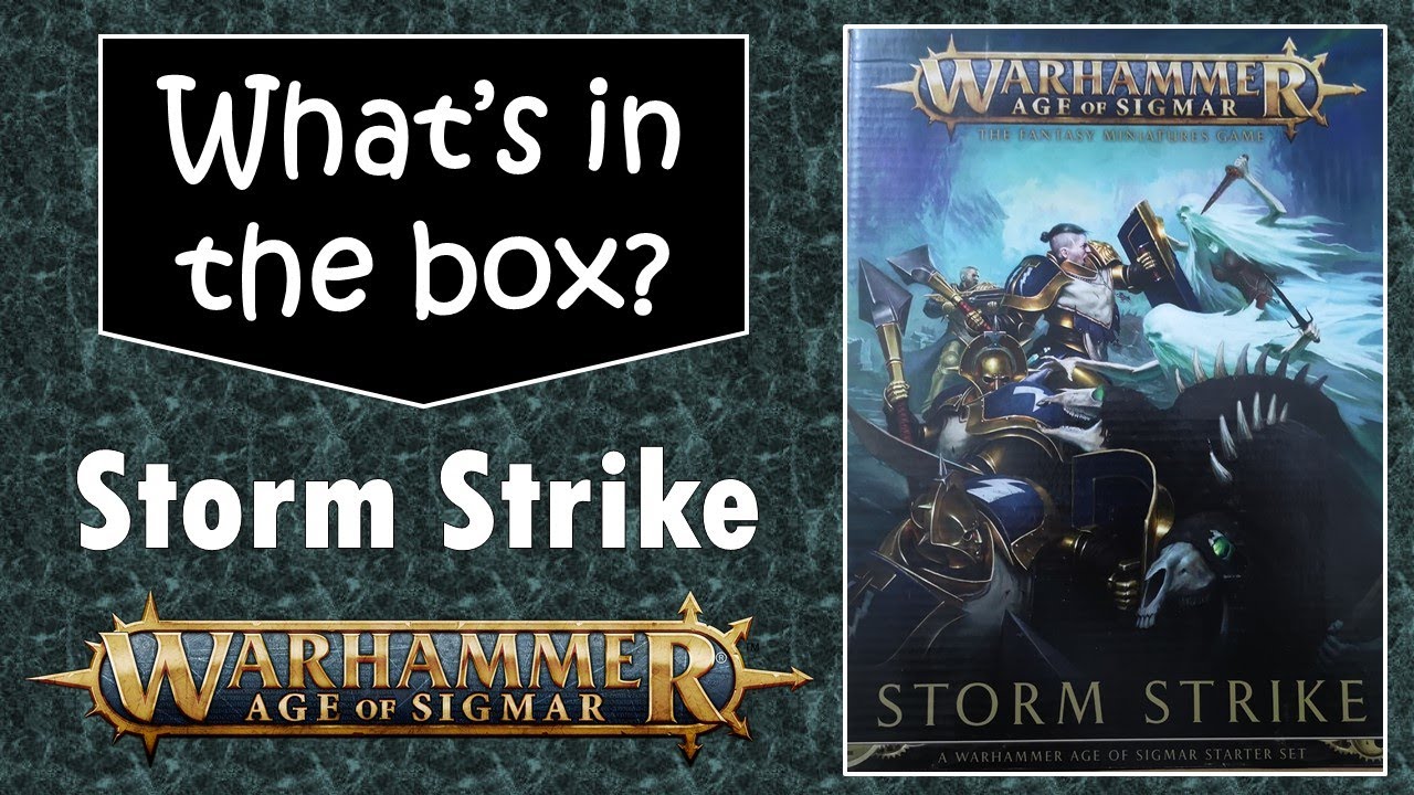 Storm Strike Age of Sigmar starter set unboxing and review: What's in ...