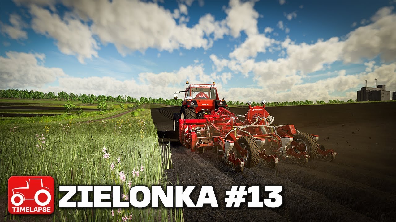 PLANTING VEGETABLE CROPS FOR THE YEAR!! FS22 Timelapse Zielonka Ep 13 ...