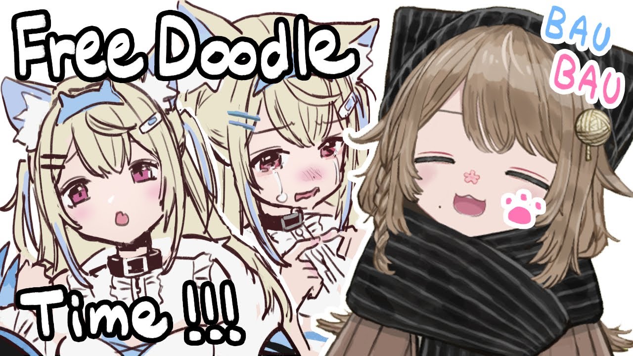 【DRAWING】Free doodle time!【Tabby | Vtuber】 - YouTube
