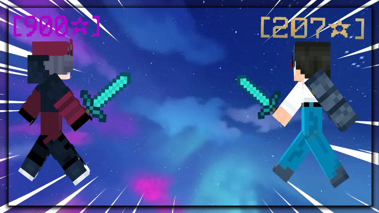 Playing Minecraft Bedwars With Top Rank Player - YouTube