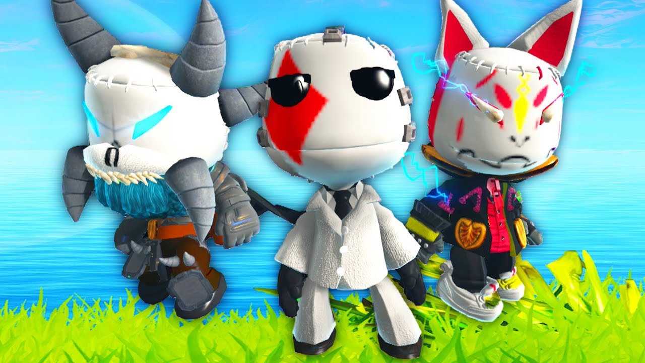 LittleBigPlanet 3 - New Fortnite Skins / Costume Showcase - Fortnite ...