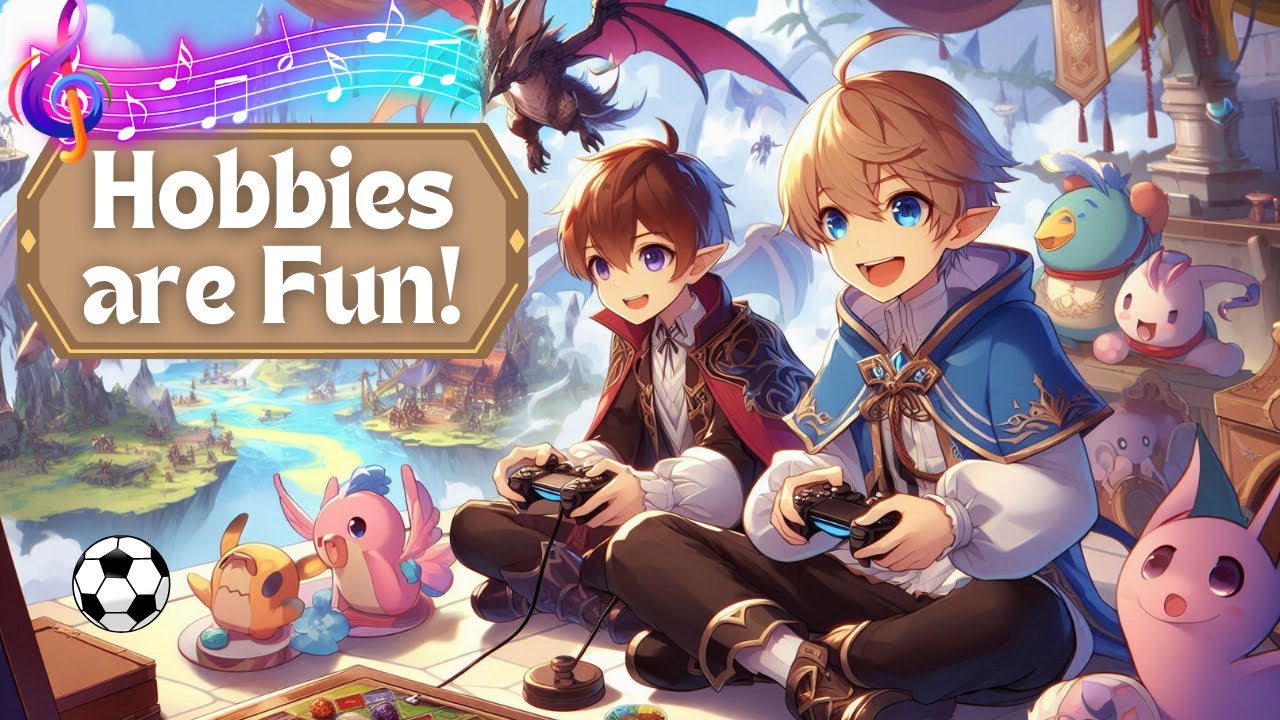 Anime Hobbies Song | Explore Fun Hobbies with Cool Characters | Kids ...