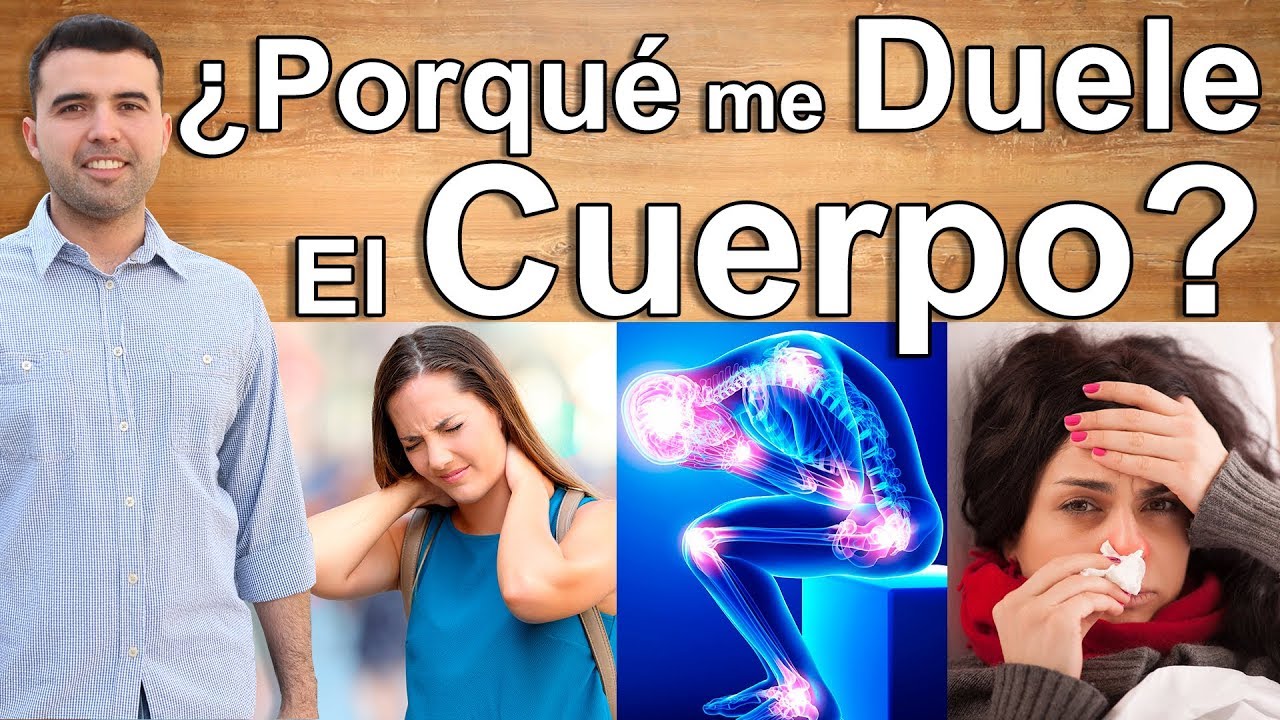 ¿Porque Me Duele el Cuerpo? Y Como Curar el Dolor de Espalda Muscular ...