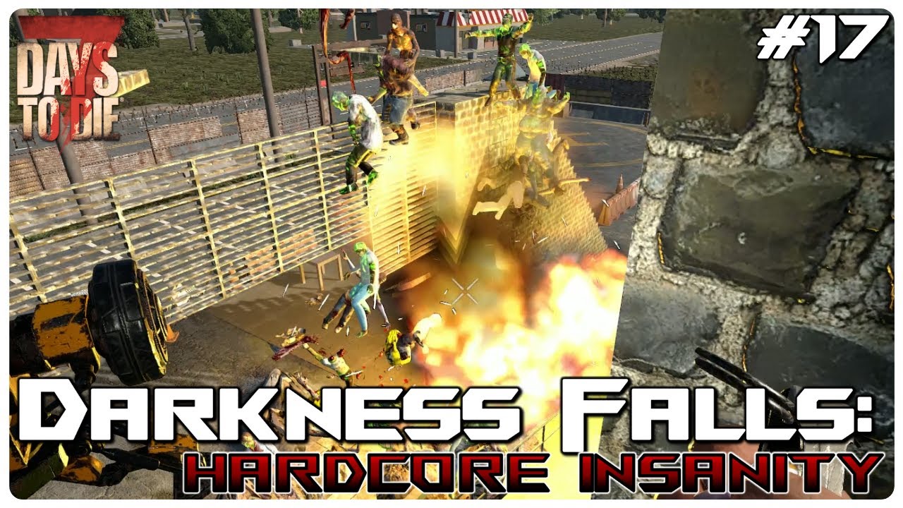 7 Days to Die Darkness Falls Mod | Grinding Scout Quests & Some Wandering Horde Revenge! | Lets ...