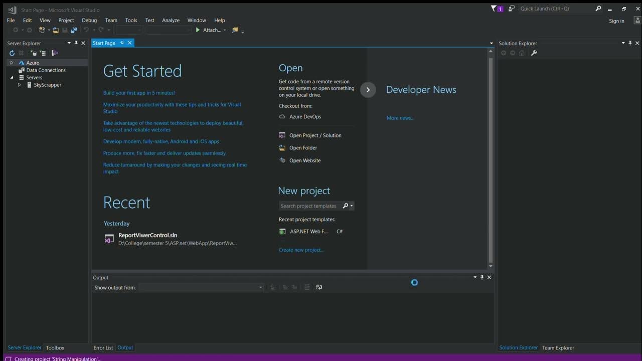 String Manipulation using C# Console application - YouTube