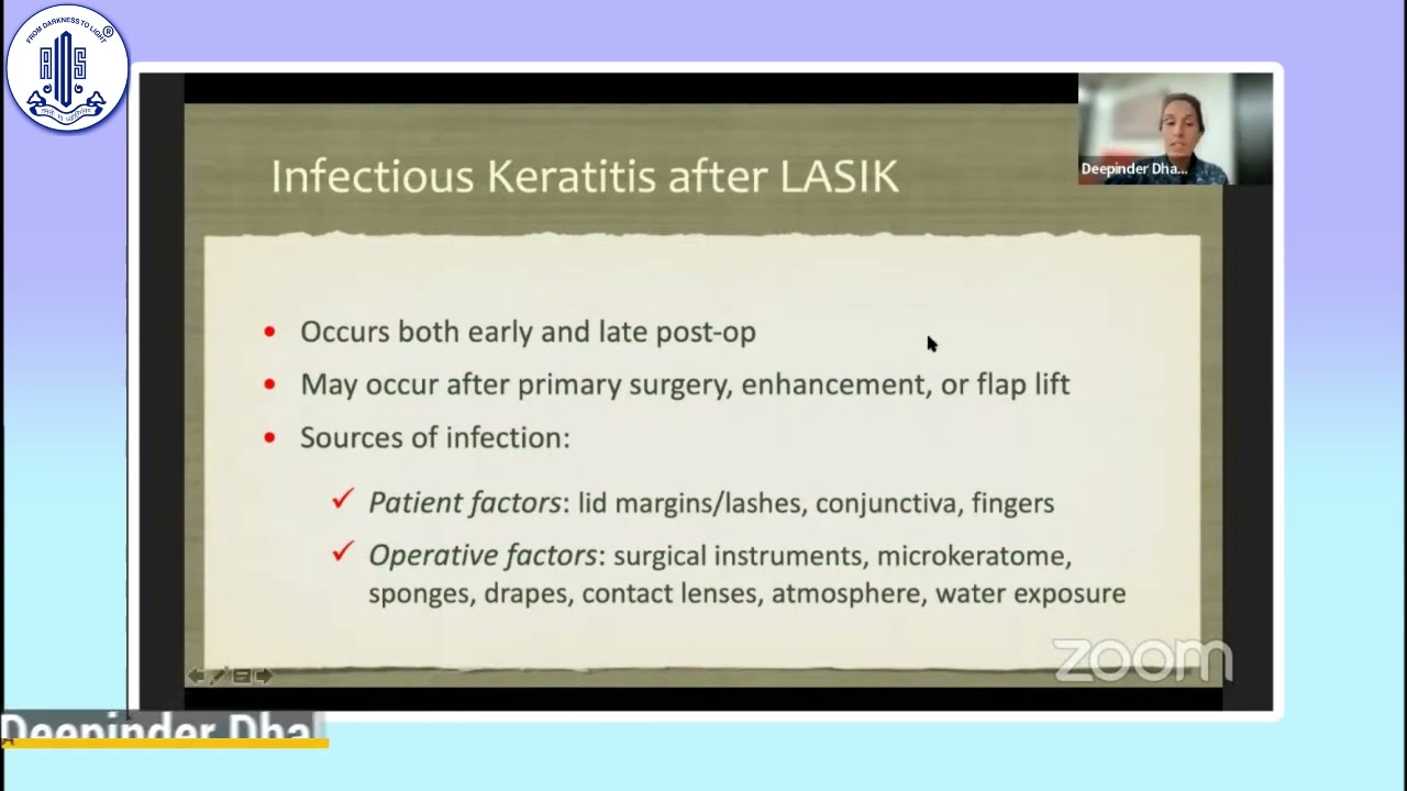 Dr. Deepinder Dhaliwal - How to manage Post LASIK infections - YouTube