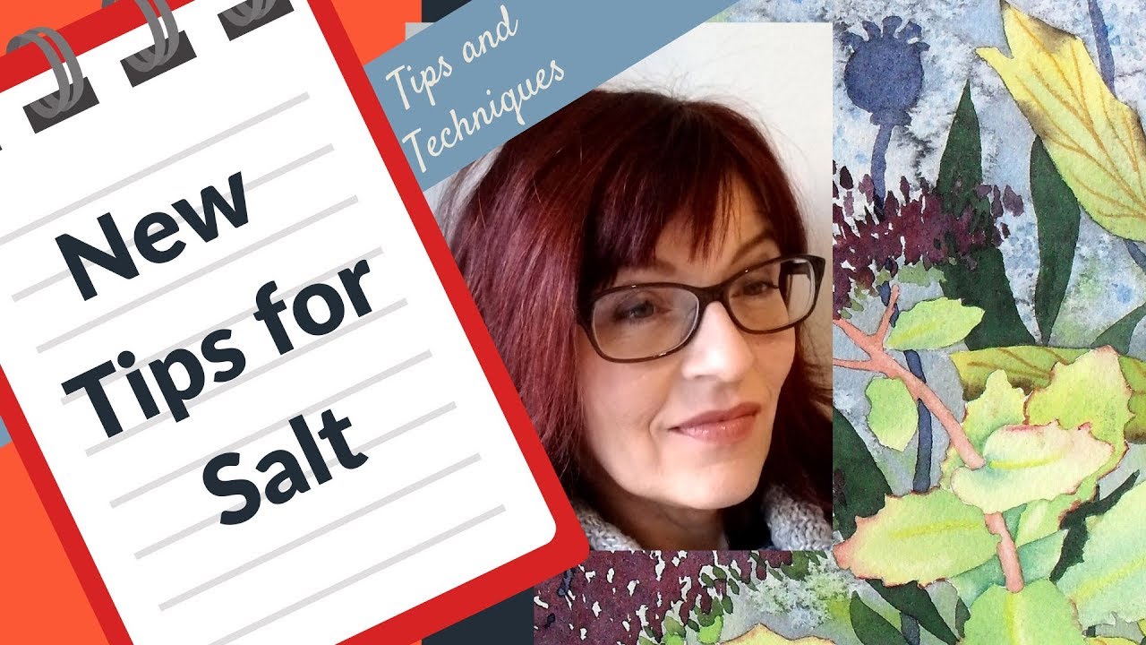Watercolor Salt Technique – New tips! - YouTube
