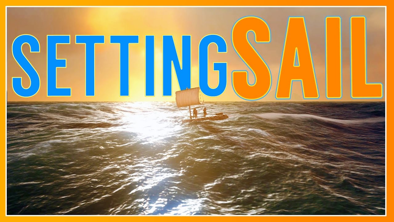 Raft Building + Setting Sail with Titan Company :: The Kraken's Maw ...