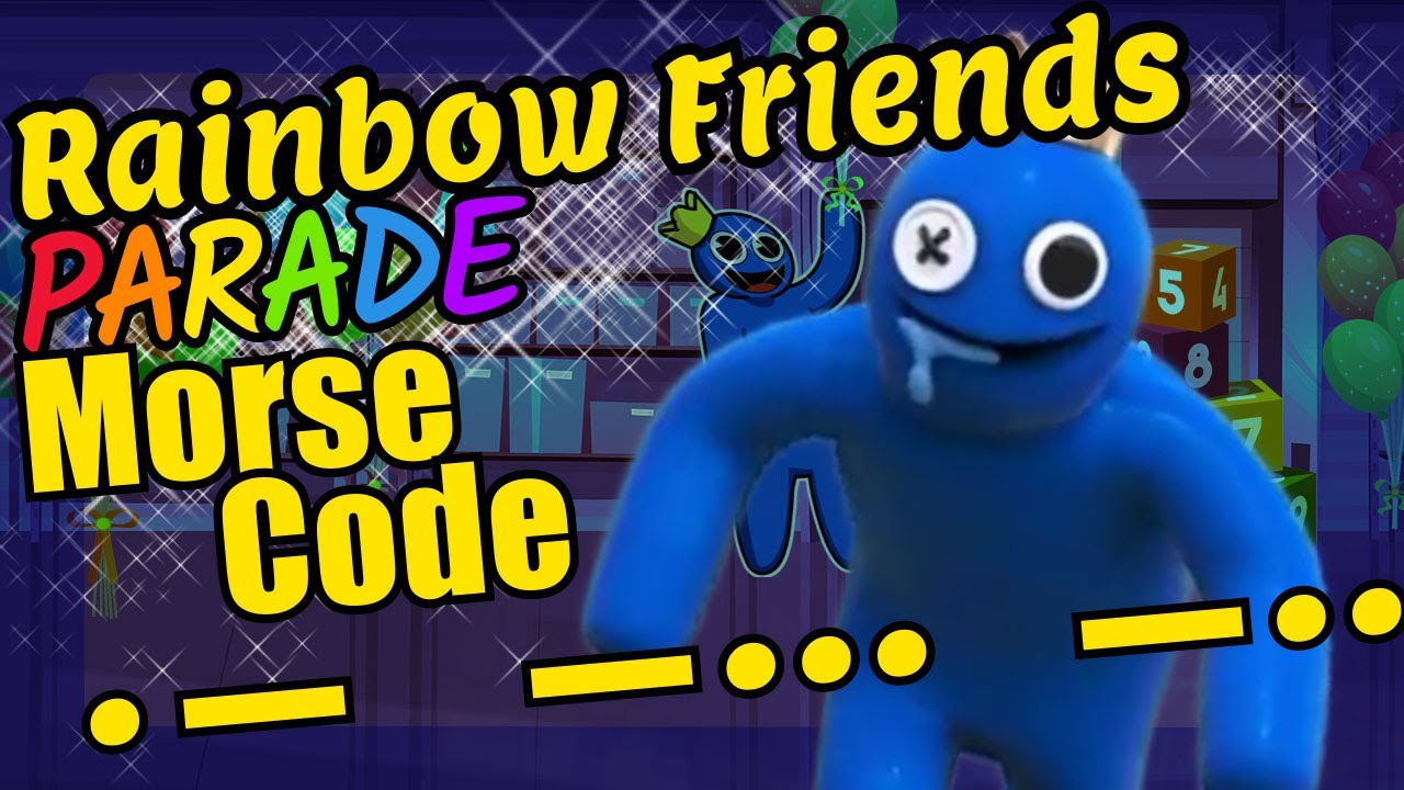 Rainbow Friends Teaching the Morse Code Alphabet Educational Video for ...