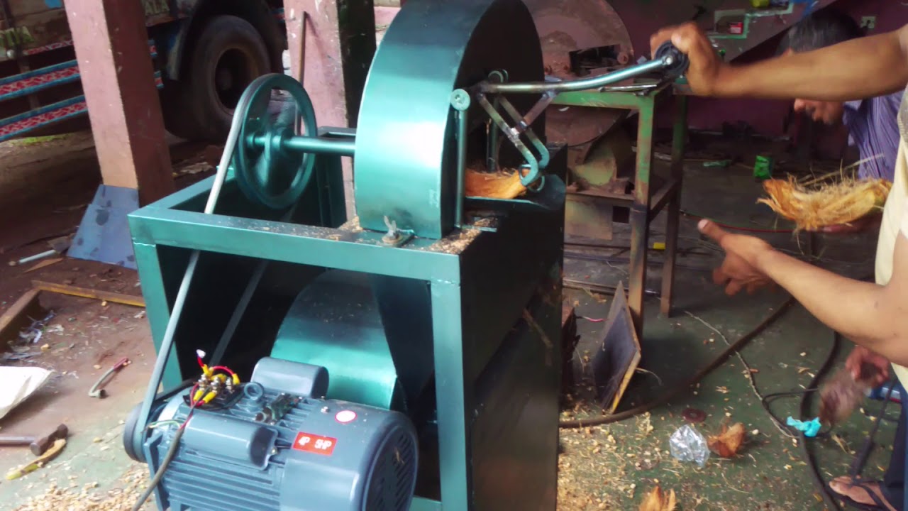 coconut husk chips machine *** Manjula Iron works.0771664641.Gataulawa ...