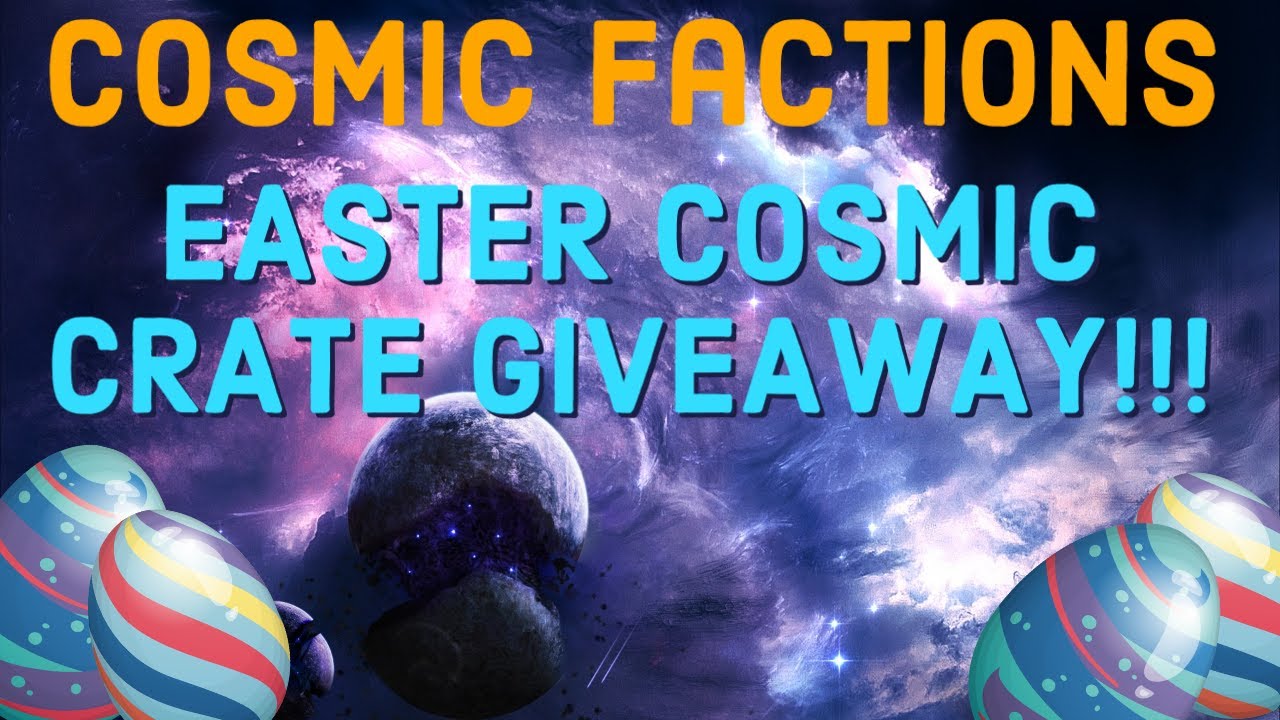 EASTER COSMIC CRATE GIVEAWAY!!!! Cosmic PvP (Spirit Planet) - YouTube