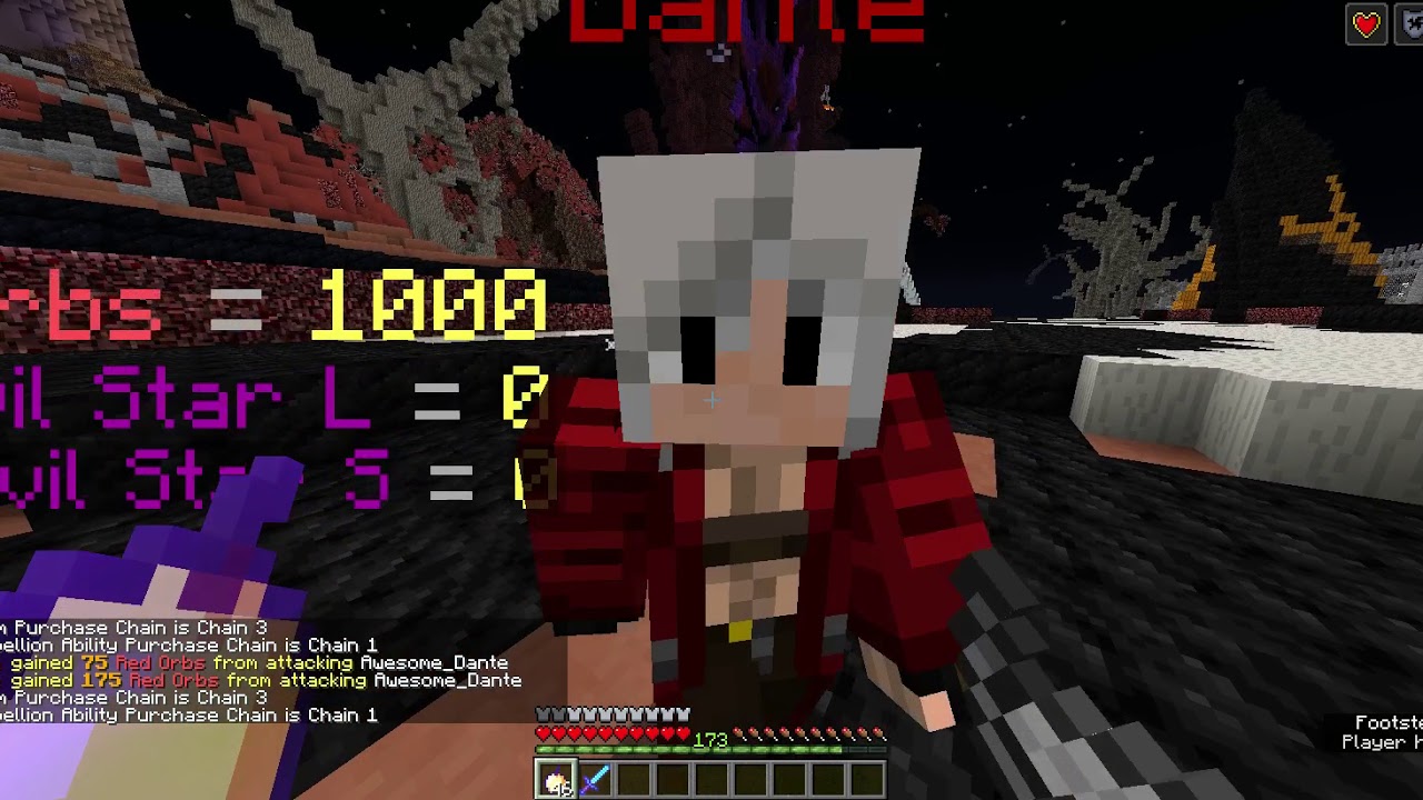 [Mythic Mobs] Update - Dante Mob [Pre Alpha] - YouTube