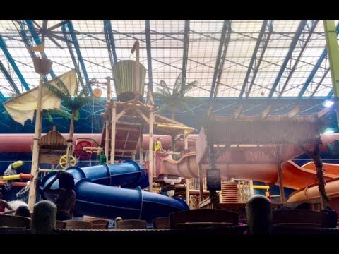 Sahara Sam' s Oasis Indoor waterpark - WestBerlin, NJ - YouTube