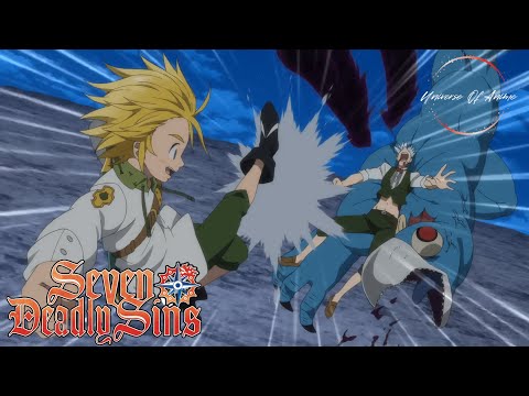 Meliodas & Ban VS Blue Demons FULL FIGHT SCENE | Seven Deadly Sins | Nanatsu no Taizai
