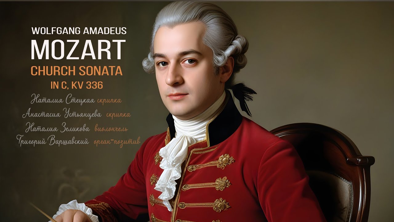 Wolfgang Amadeus MOZART - Church Sonata in C, KV 336 - YouTube